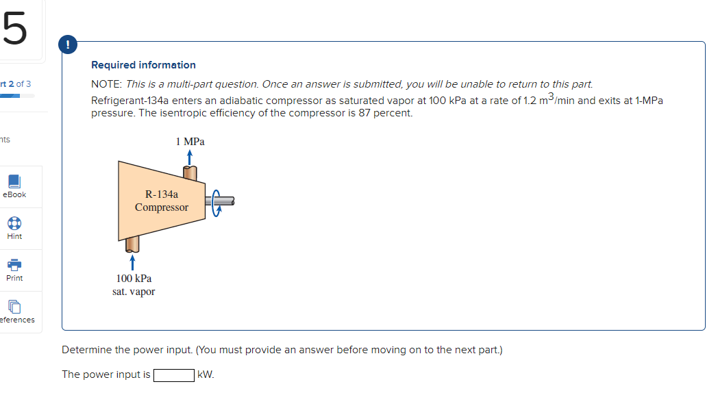 Solved Required information NOTE: This is a multi-part | Chegg.com