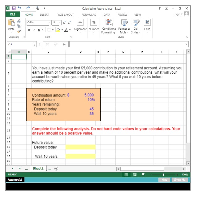 Solved Ayuda con la formula de excel necesaria para obtener | Chegg.com