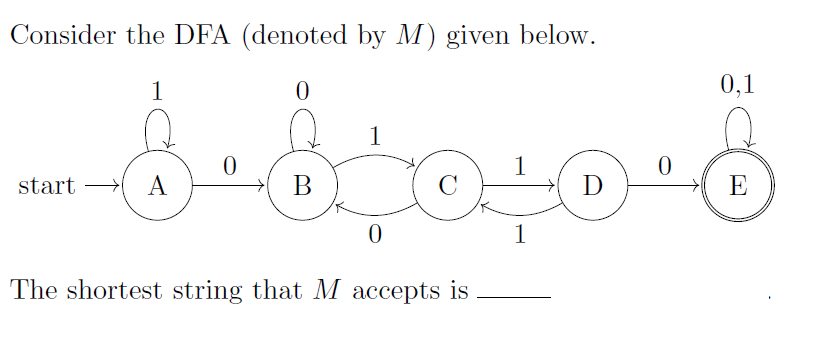 Solved Build A Deterministic Finite State Machine That