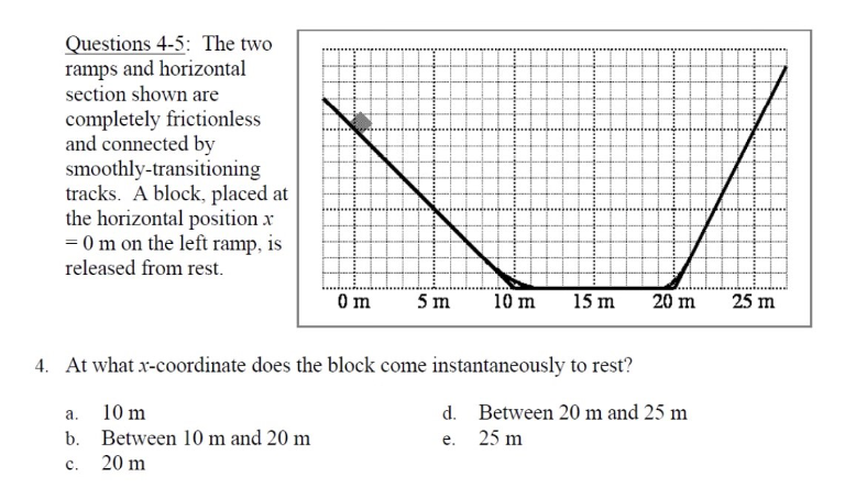Solved the two rampsQuestions 4-5: The two ramps and | Chegg.com