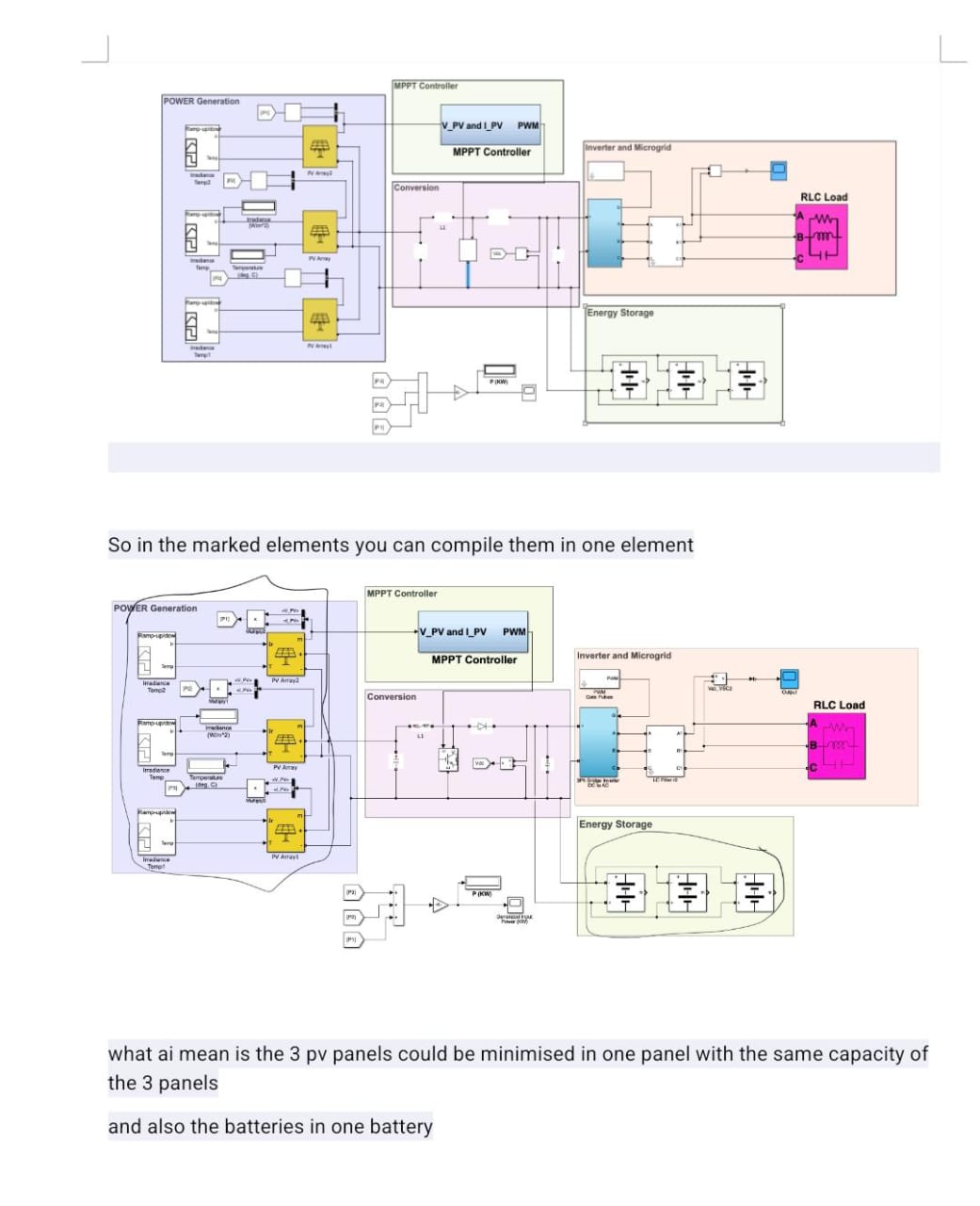 Solved Design a Microgrid Connected to The PV Panels using | Chegg.com