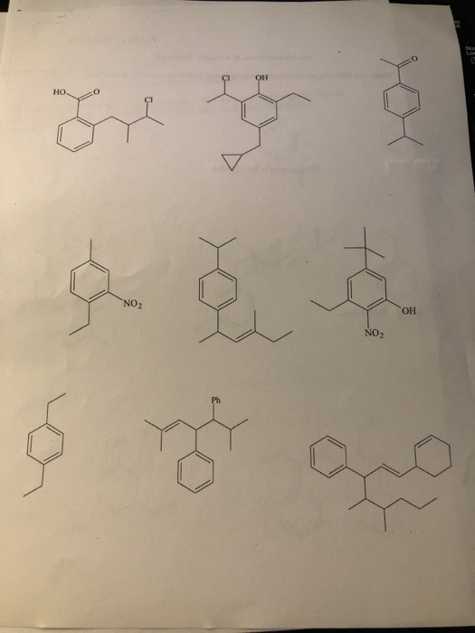 Solved # 10 Nomenclature of Aromatic Compounds Name the | Chegg.com