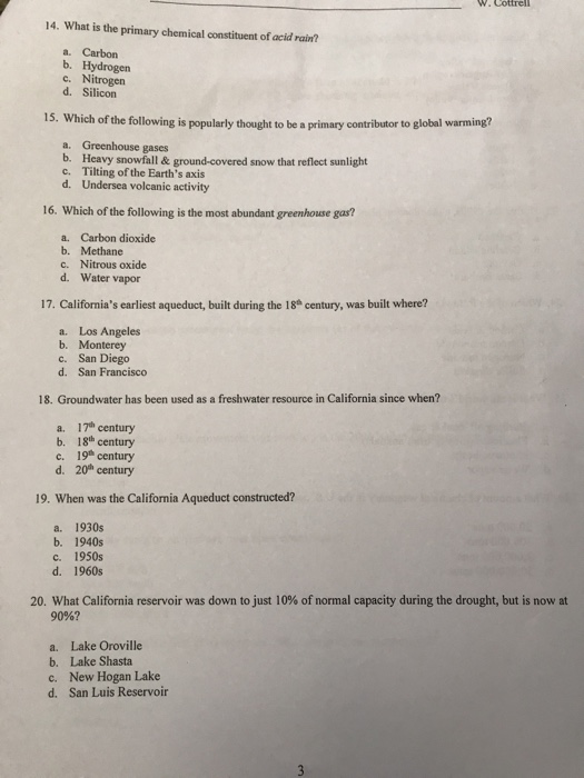 Solved ENGR 110: INTRODUCTION TO ENGINEERING Science, | Chegg.com