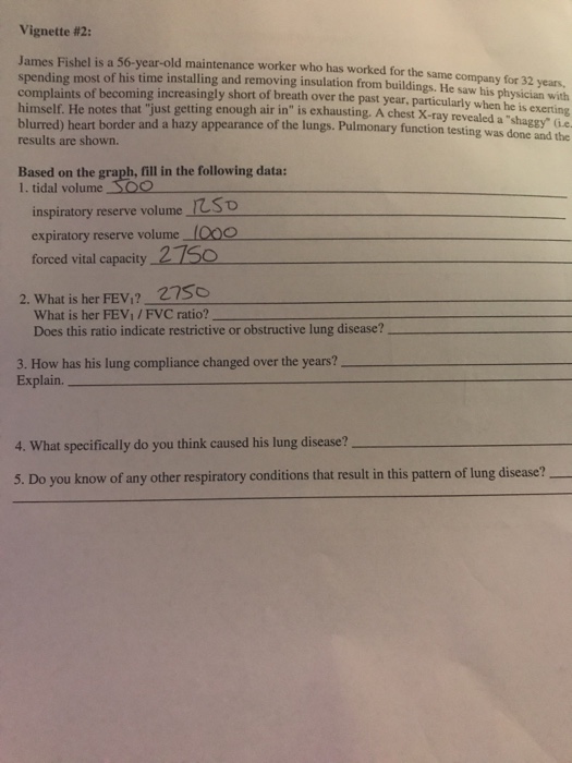 Solved Vignette #2: James Fishel is a 56-year-old | Chegg.com