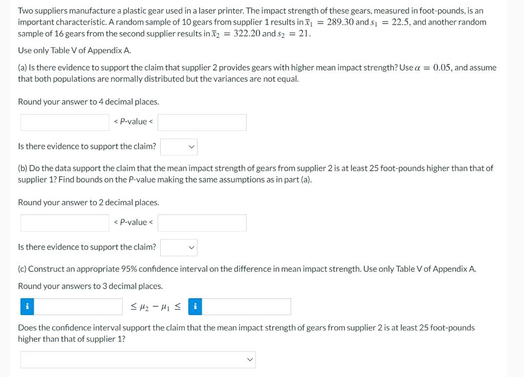Solved Drop Downs: (a) Is there evidence to support this | Chegg.com