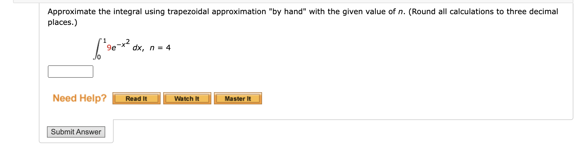 Solved Approximate the integral using trapezoidal | Chegg.com