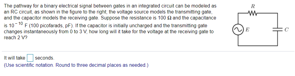 Solved R The pathway for a binary electrical signal between | Chegg.com