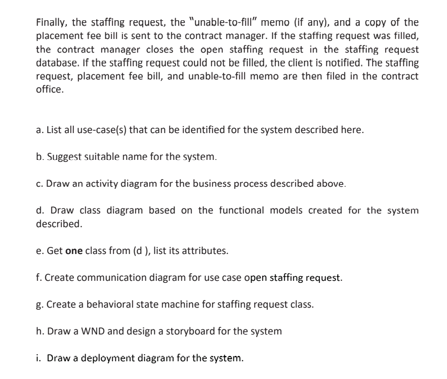 Solved Answer all questions based on the following case | Chegg.com