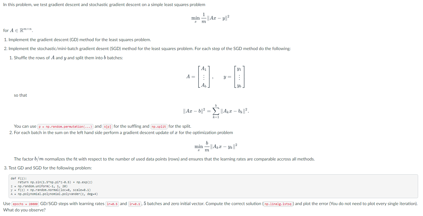 Solved I am attempting to complete the tasks in the picture. | Chegg.com