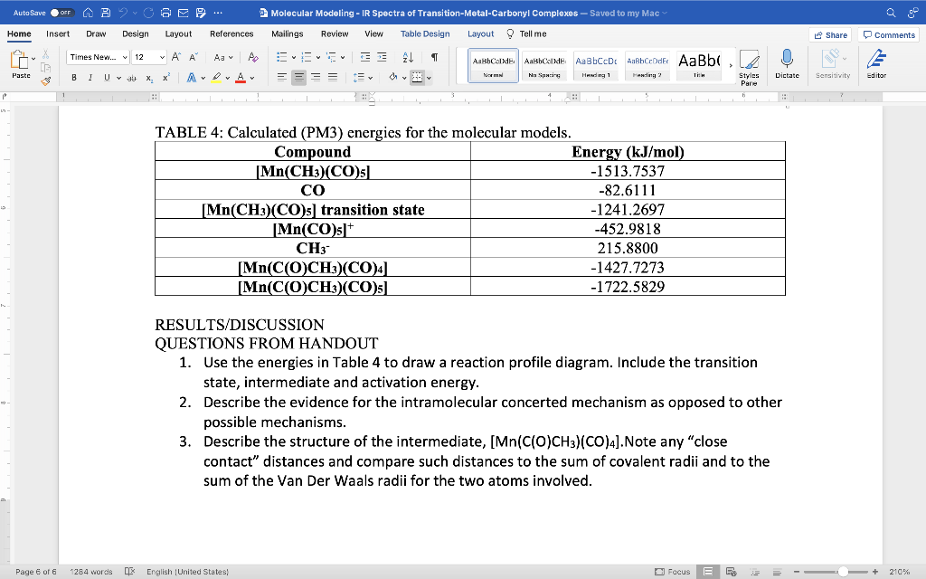 Solved AutoSave OFF AA OOPP Home Insert Draw Design Layout | Chegg.com
