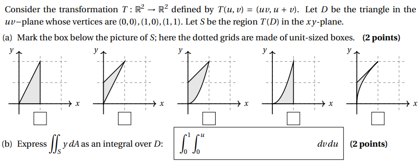 Solved Consider the transformation T: R2 – R2 defined by | Chegg.com