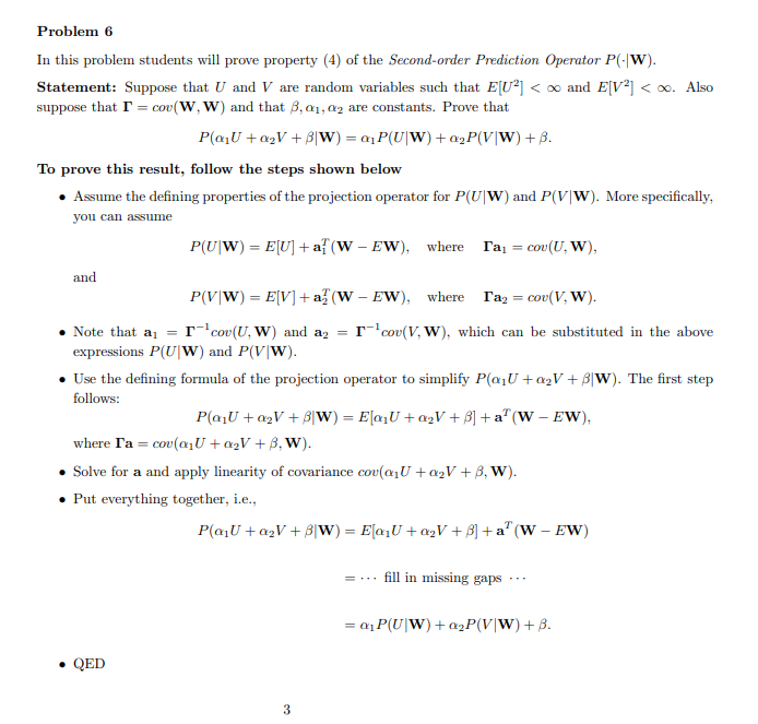 Solved Problem 6 In this problem students will prove | Chegg.com