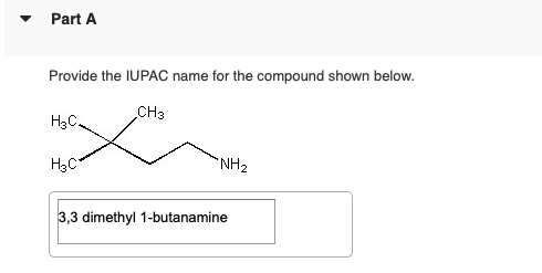 [Solved]: Provide the IUPAC name for the compound shown be