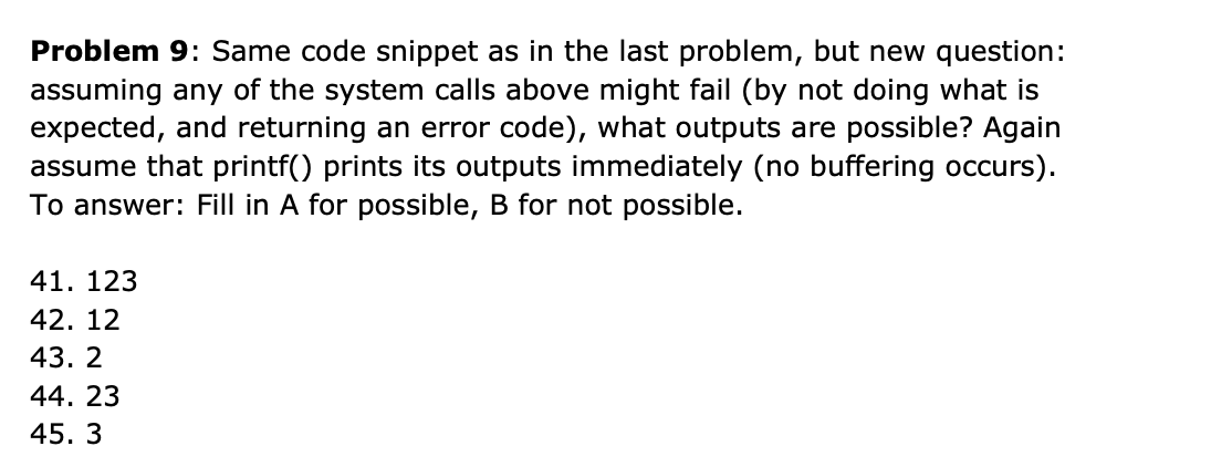 Solved Problem 8: Here is even more code to look at. Assume | Chegg.com