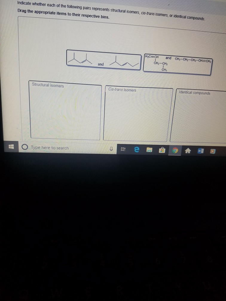 Solved Indicate whether each of the following pairs | Chegg.com