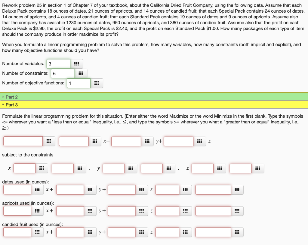 Solved Rework problem 25 in section 1 of Chapter 7 of your | Chegg.com
