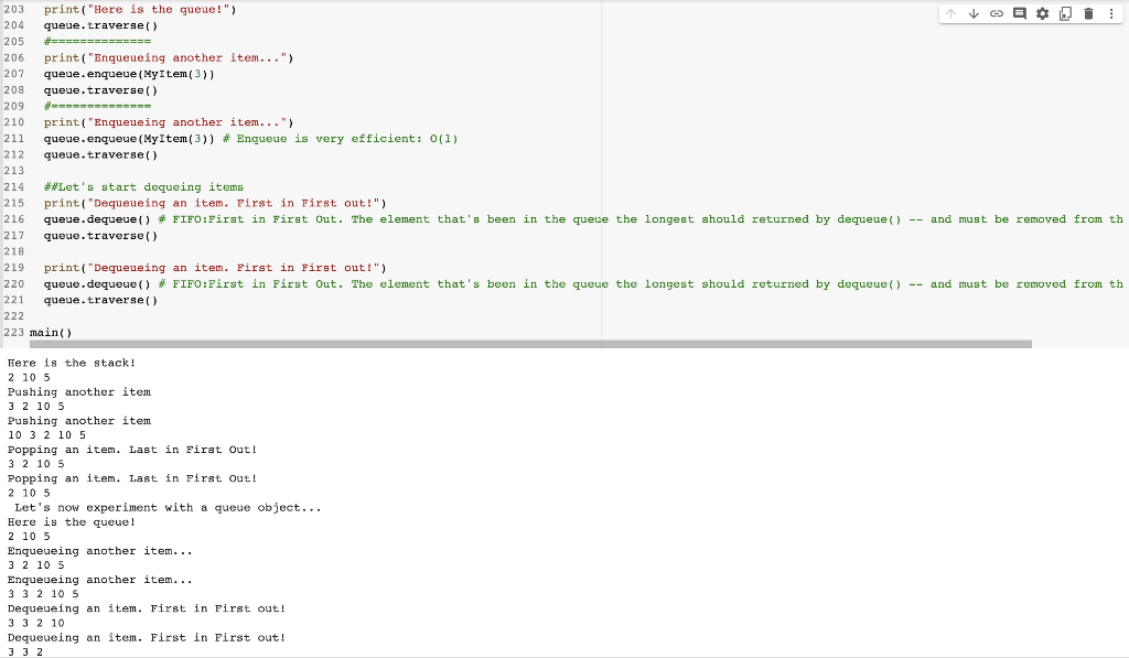 I need help with this in python. Can I get the | Chegg.com
