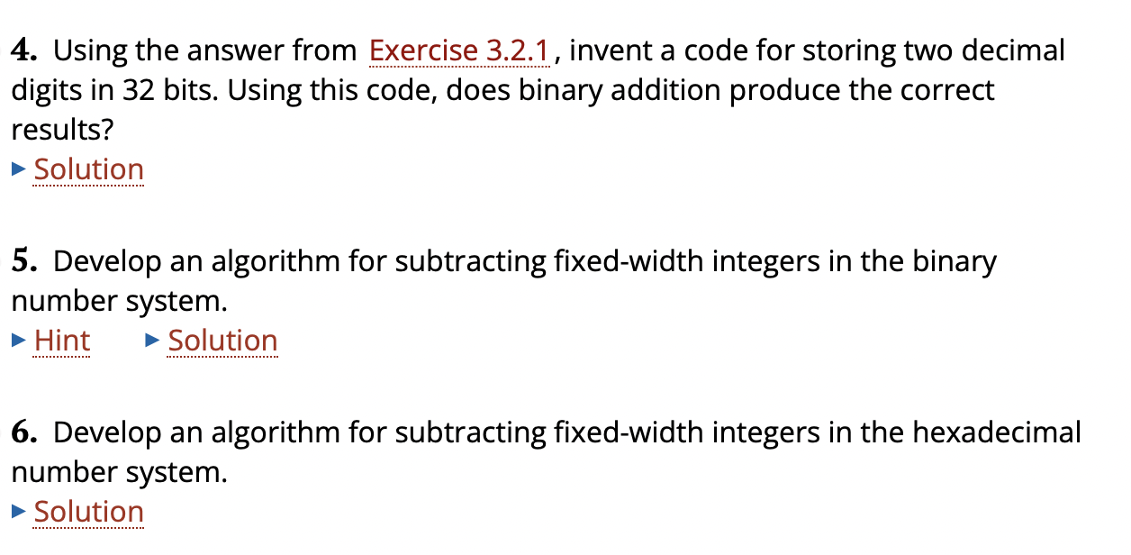 Solved 4. Using the answer from Exercise 3.2.1, invent a | Chegg.com