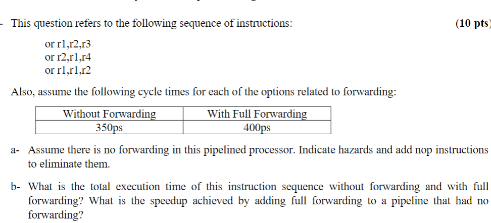 Solved - This question refers to the following sequence of | Chegg.com