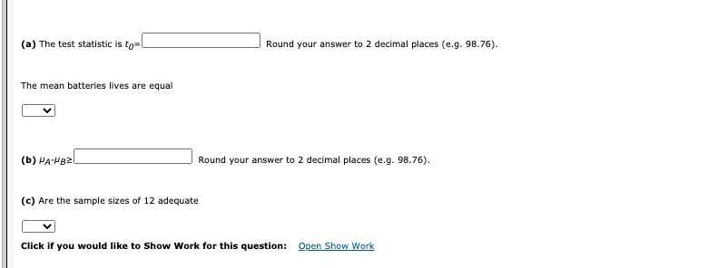 Solved For part a, ONLY use the P-Value as a rejection rule | Chegg.com
