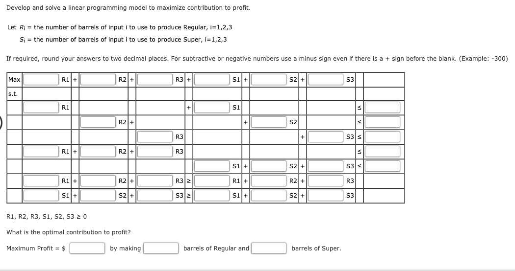 Solved Problem 9-15 (Algorithmic) Bay Oil produces two types | Chegg.com