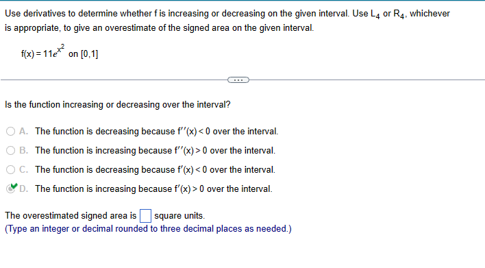 Solved Use derivatives to determine whether f is increasing | Chegg.com