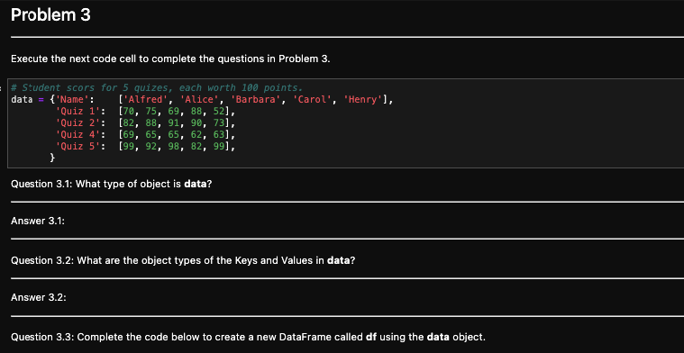 Solved # Standard imports. import saspy import pandas as pd | Chegg.com
