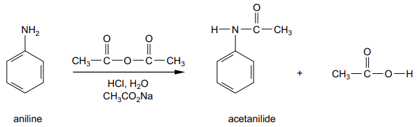 Solved Acetic anhydride is the acylating agent in this | Chegg.com