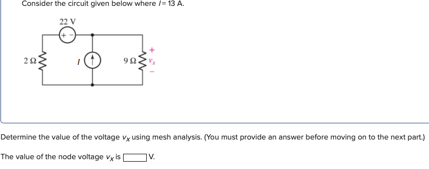 [Solved]: Consider the circuit given below where I=13A. Det