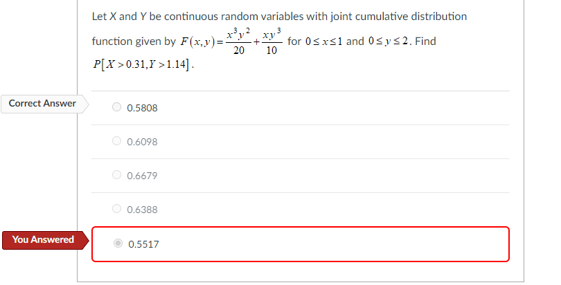 Solved Let X and Y be continuous random variables with joint | Chegg.com