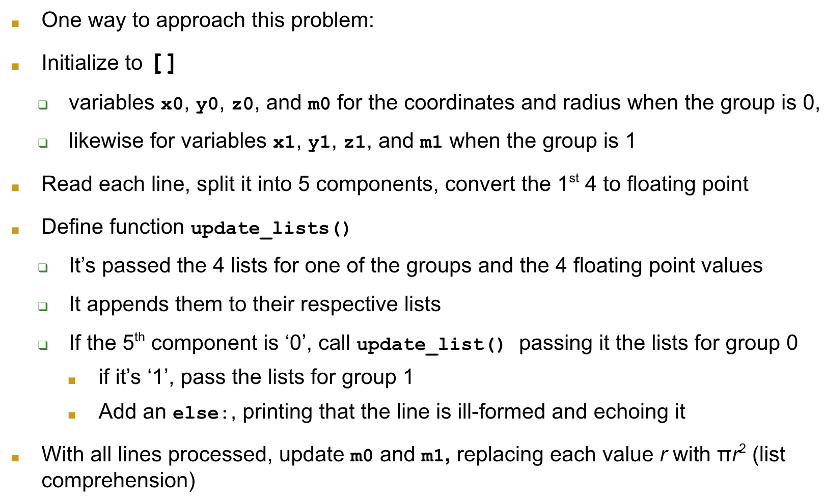 Solved Problem 4 (2.5 points) You're provided with this | Chegg.com