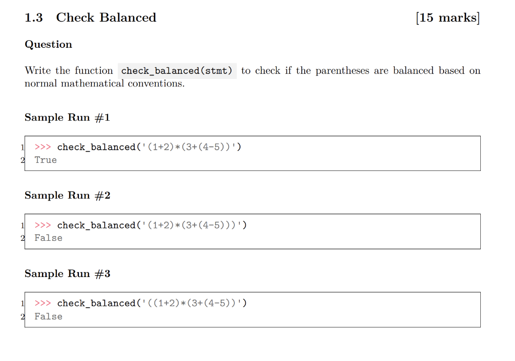 Solved Question 1: Parentheses We use a lot of arithmetic | Chegg.com