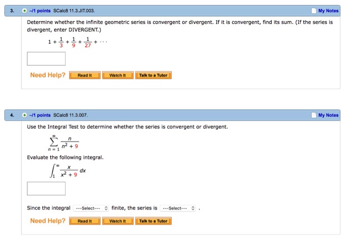 Solved 2. 0/1 points I Previous Answers SCalc8 11.3.AE.005. | Chegg.com