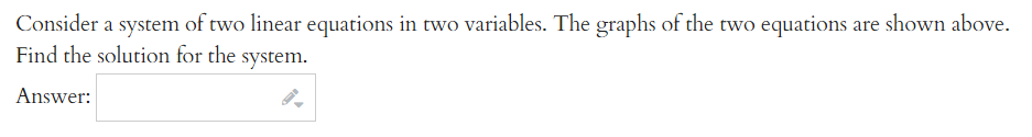 Solved Consider a system of two linear equations in two | Chegg.com