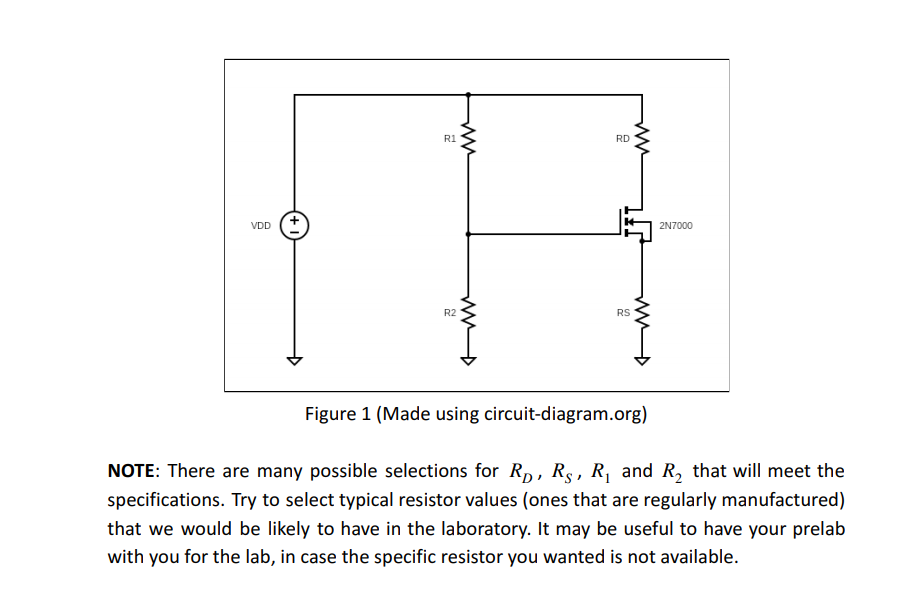 The 2 MOSFET parameters are: Gate Threshold Voltage | Chegg.com