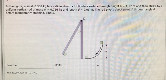 Solved In the figure, a small 0.368 kg block slides down a | Chegg.com