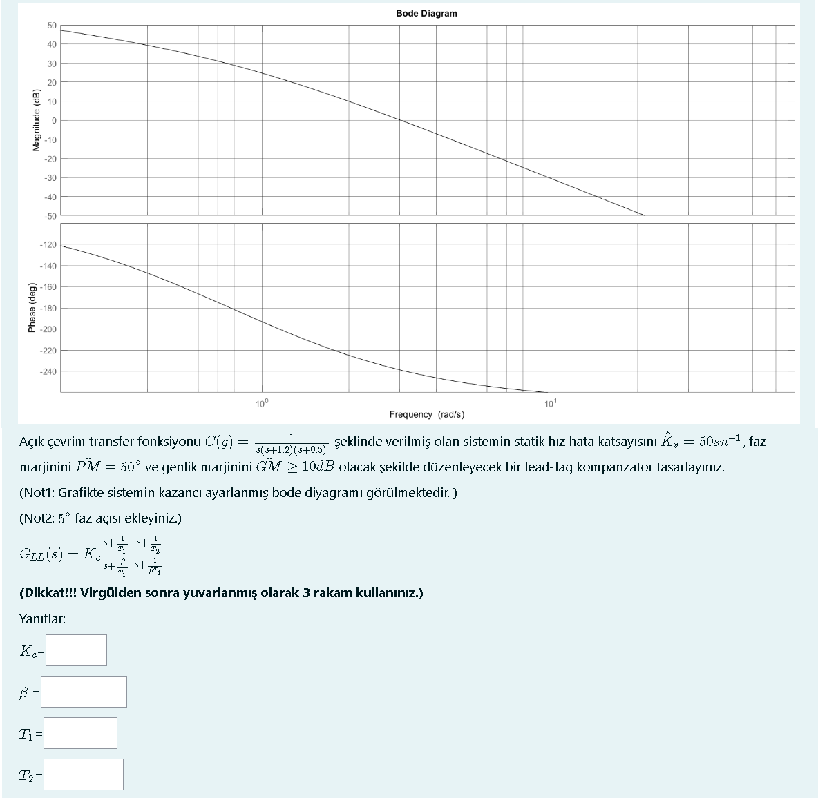 The open-loop transfer function | Chegg.com