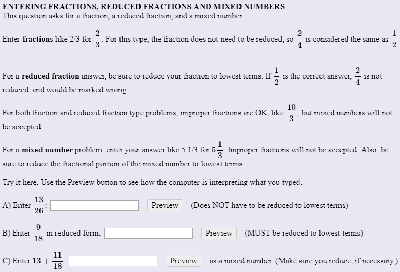 Solved ENTERING NUMERICAL ANSWERS This question asks for a | Chegg.com
