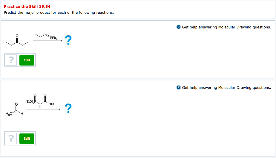 Solved Practice the Skill 19.34 Predict the major product | Chegg.com