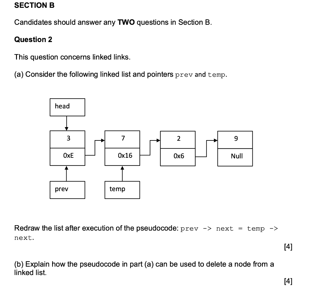 Solved Candidates Should Answer Any Two Questions In Section