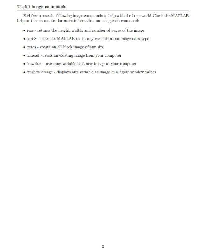 COP2271 MATLAB Fall 18 Assignment 7 Due: October 30th | Chegg.com