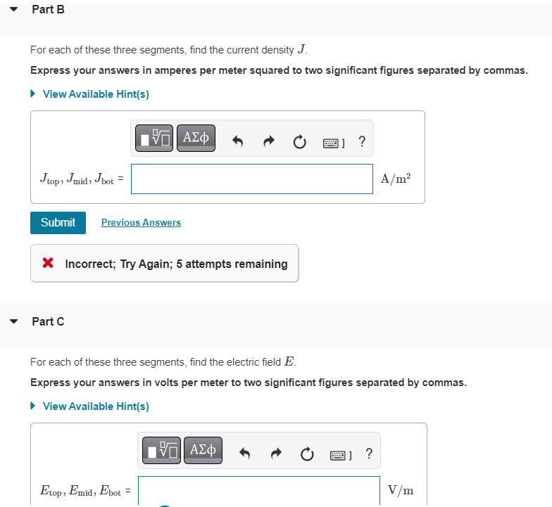 Solved An aluminum wire consists of the three segments shown | Chegg.com
