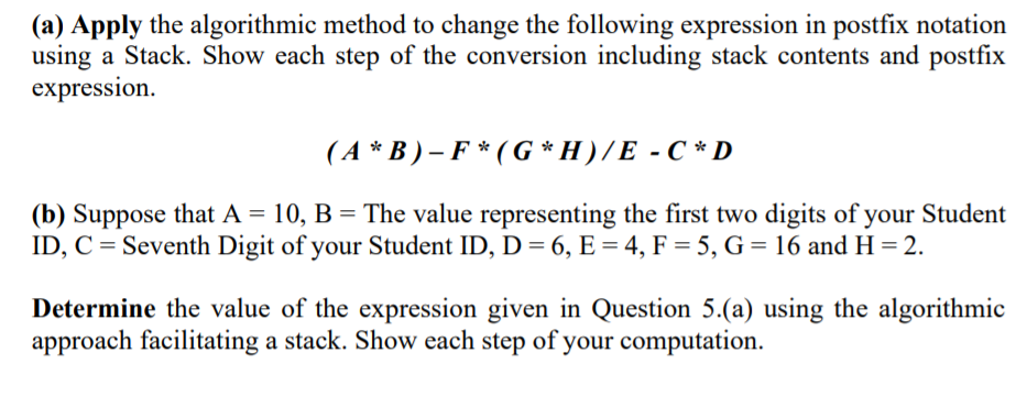 Solved (a) Apply the algorithmic method to change the | Chegg.com