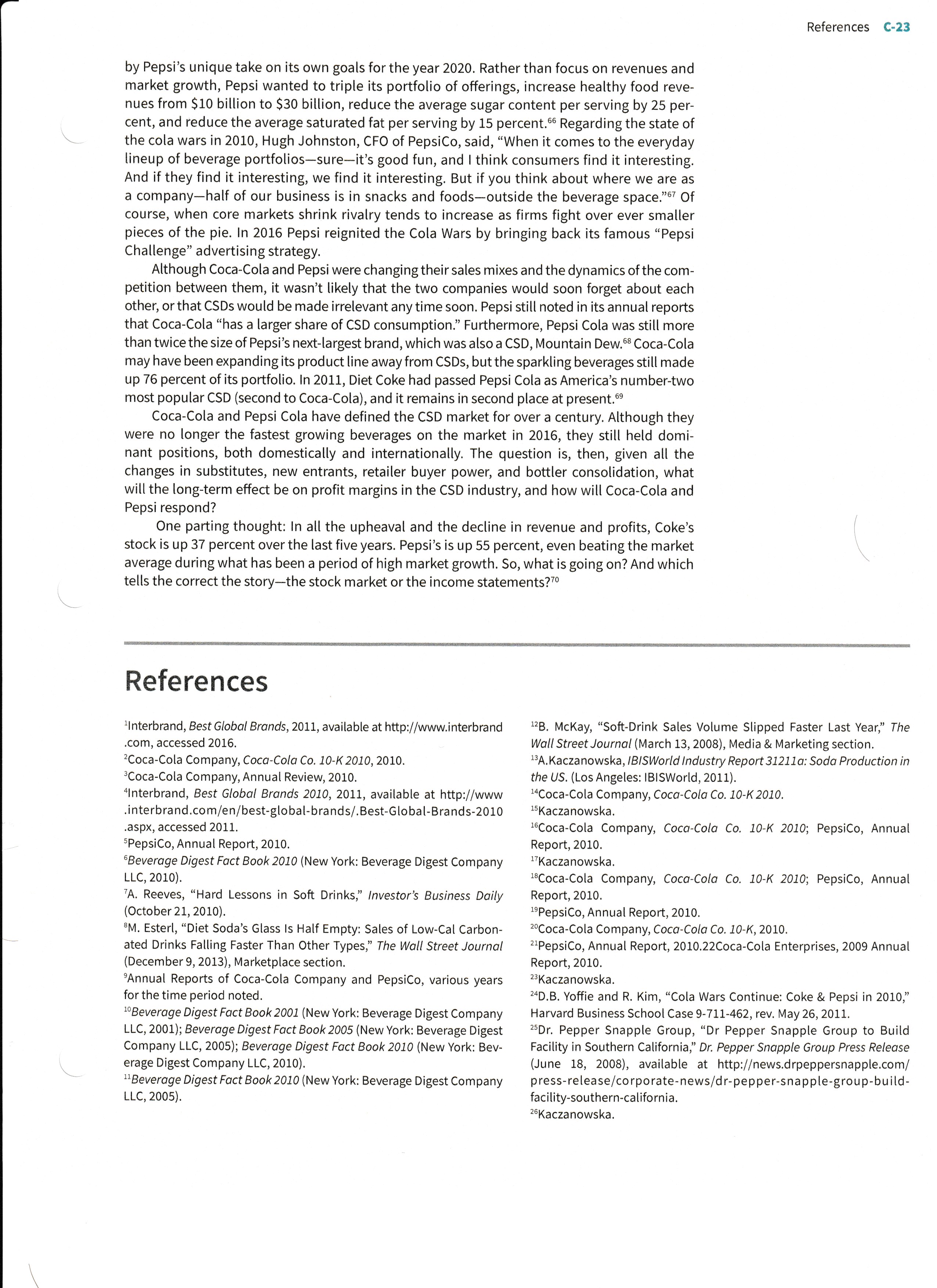 Solved Case 2Last 2 paragraphs before the references is the | Chegg.com