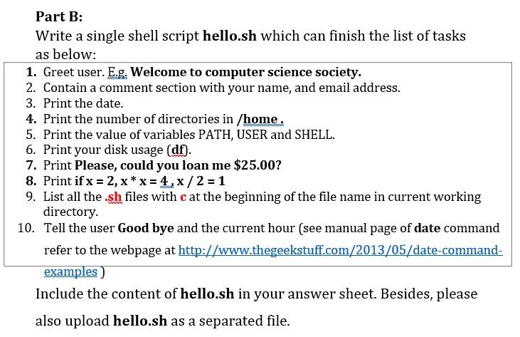 Solved In order to finish the tasks in this lab, you may | Chegg.com