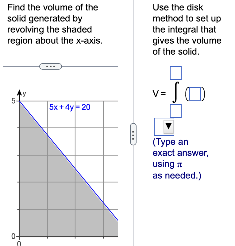 Solved Find the volume of the solid generated by revolving | Chegg.com