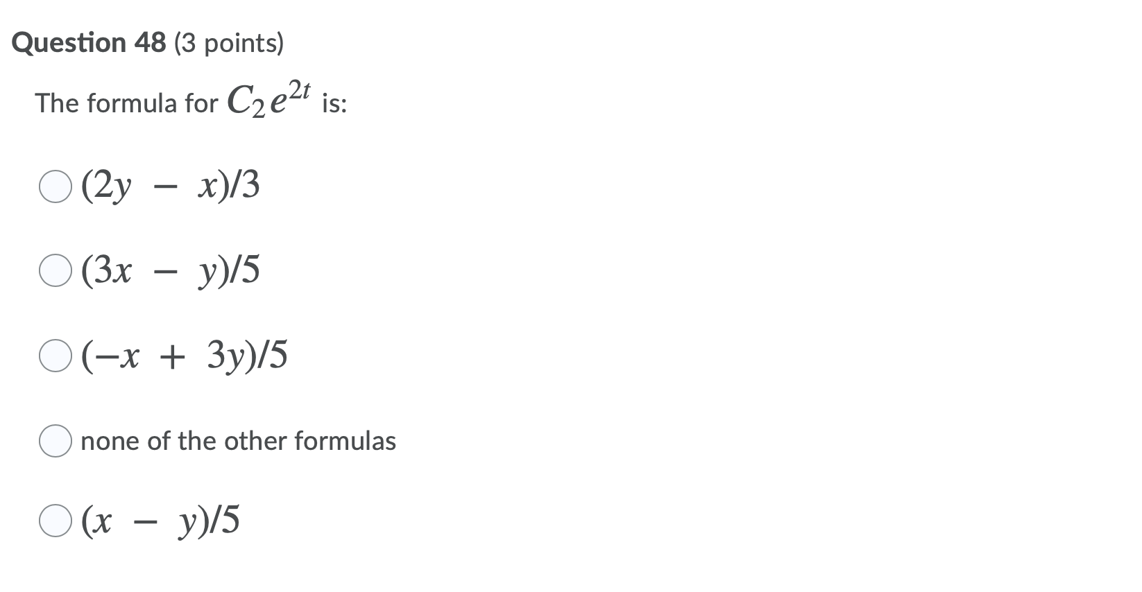 Solved A system of first order linear autonomous diff eqs | Chegg.com