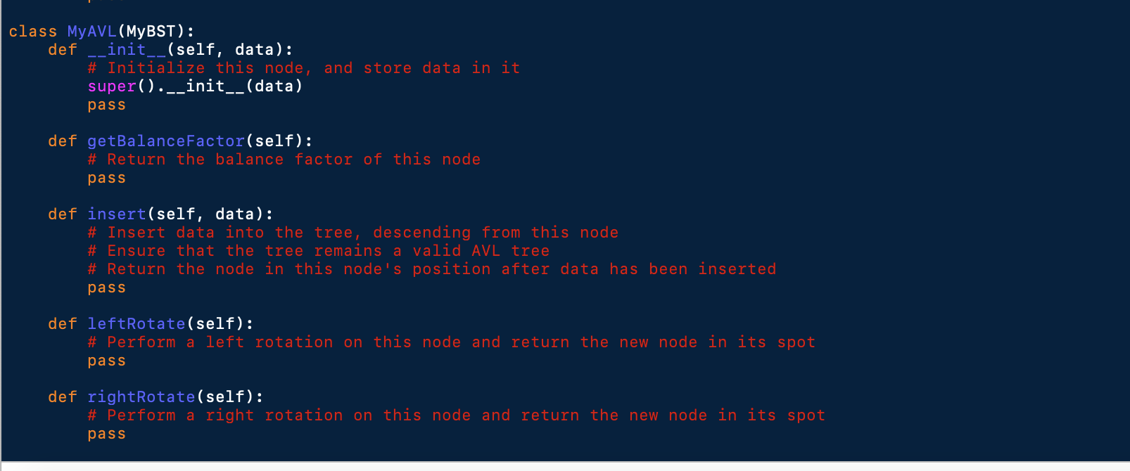 Solved Given A Python Class Template There Are 3 Classes
