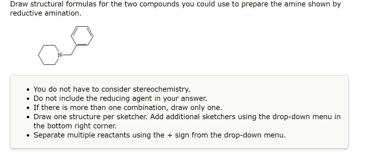 Solved Draw structural formulas for the two compounds you | Chegg.com
