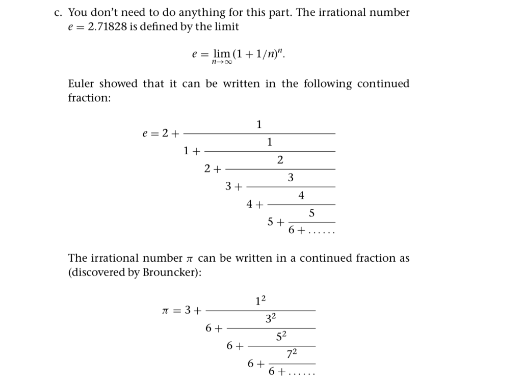 Solved m but can be approximated by a sequence Rational | Chegg.com